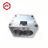 China 180mm Food Extruder Spare Parts Split Screw And Barrel For Plastic Industry Floating Fish Feed Extruder for sale