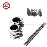 China Hardness HRC58-62 Sand Blast Twin Screw Extruder Parts Surface Finish for sale