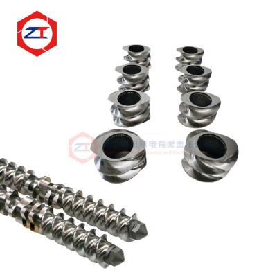 China Twin Screw Extruder Parts WR5/6542/1.2379/1.4114/ Nickel Alloy Hardness HRC58-62 Sand Blast/Polishing for sale