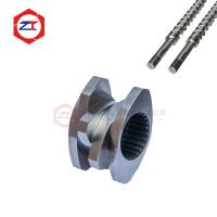 China ​Modular High-Shear Twin Screw Blocks 304 Stainless Steel Acid / Alkali Resistant For Biodegradable Plastic Pelletizing for sale