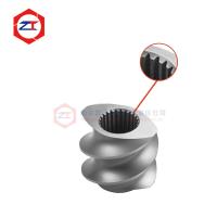 China PTFE-Coated Twin Screw Elements  Low Material Buildup 35-60mm Modular Design Ra 0.4μM Finish, FDA Food-Grade Optional 35-60mm Modular Design Ra 0.4μM Finish FDA Food-Grade Optional for sale