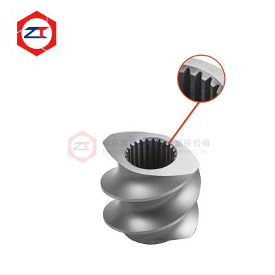 China PTFE-Coated Twin Screw Elements  Low Material Buildup 35-60mm Modular Design Ra 0.4μM Finish, FDA Food-Grade Optional 35-60mm Modular Design Ra 0.4μM Finish FDA Food-Grade Optional for sale