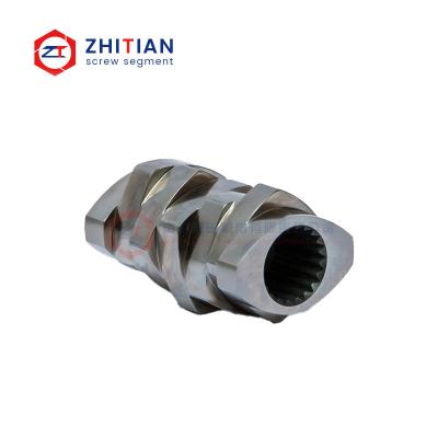 China Twin Screw Extruder Screw Segment For Plastic Compounding Line for sale