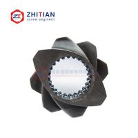 China Screw Segment With 45° Kneading Profile For High-Shear Mixing Zone for sale