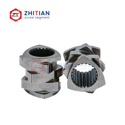 China Extrusion Screw Segment With Involute Spline For Engineering Plastics for sale