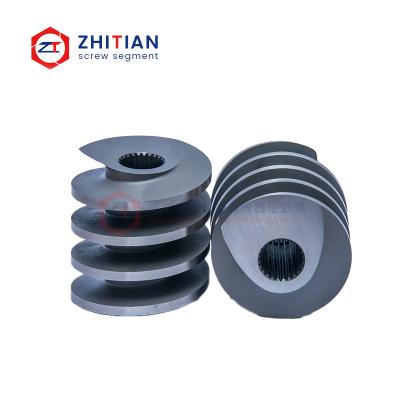 China 55 Single Head Side Feed Threaded Element For Twin Screw Extruder for sale