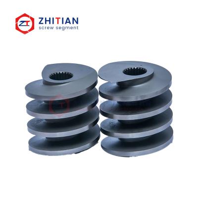 China Enhances Material Intake And Conveying Efficiency Twin Screw Extruder Spare Parts Hardness HRC 56–60 for sale