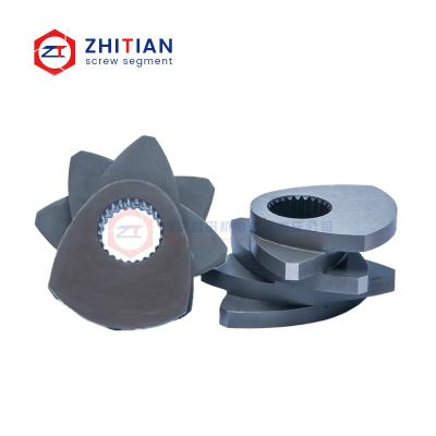 China Kneading Block For 35 Twin Screw Extruder With High Shear And Mixing Efficiency for sale