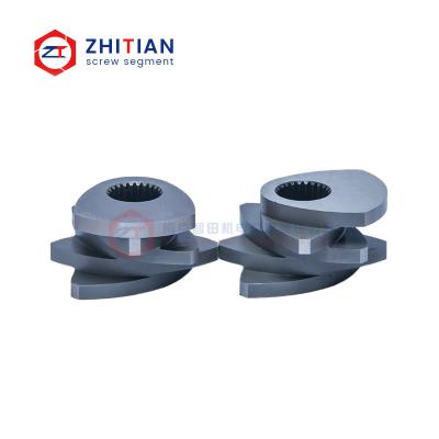 China Twin Screw Kneading Block with Durable Alloy and Precision CNC Structure for sale