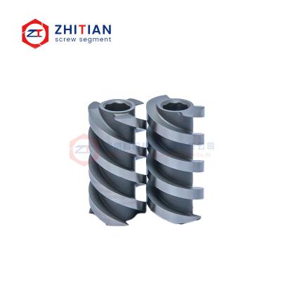 China 24 Twin Screw Extruder Screw Elements – Nitrided Steel for Corrosion Resistance for sale