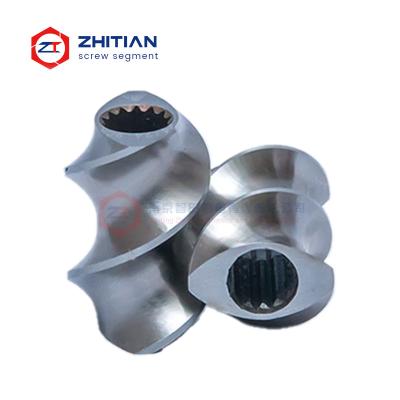China High Wear Resistant Twin Screw Extruder Screw Elements for Plastic Compounding for sale