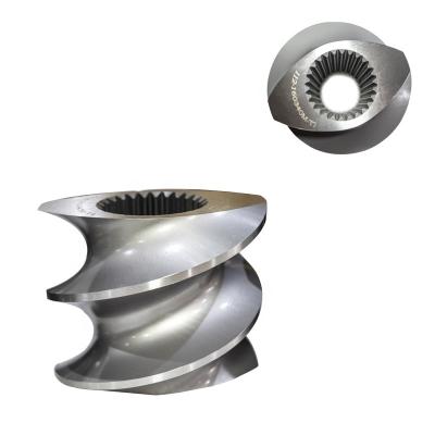 China 52mm Twin Screw Extruder Parts for PE PP PVC Processing for sale