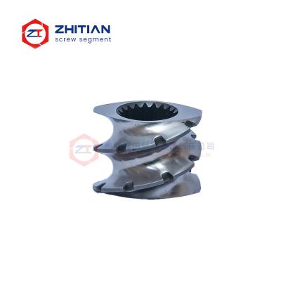 China Custom OEM Screw Elements with Vacuum Heat Treatment for High Precision and Extended Service Life in Twin Screw Extruders for sale