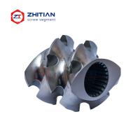 China Precision CNC Machined Screw Elements with PM-HIP Grades and Vacuum Heat Treatment for Twin Screw Extruders for sale