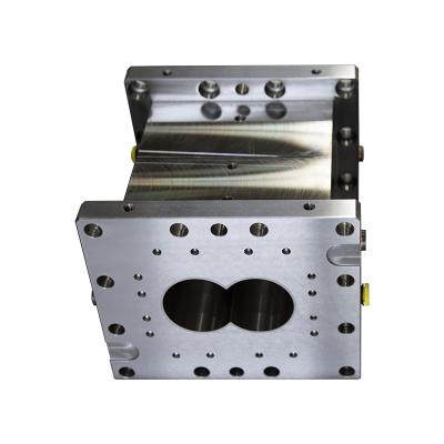 China 35mm Mini Screw Barrel for Plastic Filament Extruder Machine with 38crMoAl 45# Material and ISO9001 Certification for sale