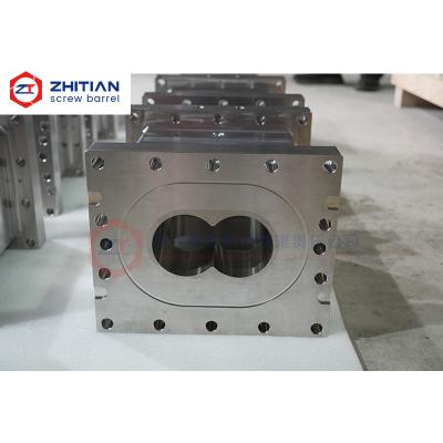 China ZHITIAN High-Precision Alloy Twin Screw Extruder Barrel for Lithium Battery Slurry Homogenization for sale