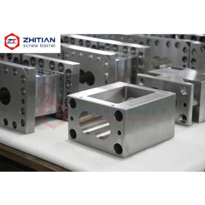 China ZHITIAN Side Feeder Barrel with Open Feeding Port for High-Abrasion Material Handling and Wear-Resistant Alloy Liner for sale