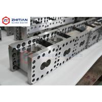 China Nitriding Depth 0.4–0.7 Mm Twin Screw Extruder Parts with Nickel-based Alloy Liner and HRC 58–64 Hardness for sale