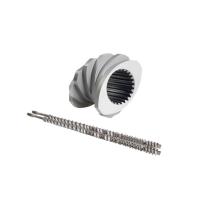 China Long Life Design Twin Screw Extruder Parts with Nickel-based Alloy Liner and HRC 58–64 Hardness for sale