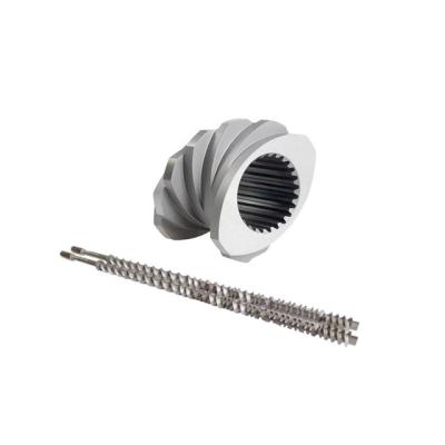 China Long Life Design Twin Screw Extruder Parts with Nickel-based Alloy Liner and HRC 58–64 Hardness for sale