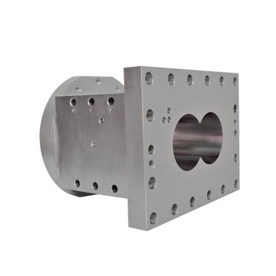 China 45 Steel Twin Screw Extruder Parts with High Wear Resistance Alloy and Nickel-based Alloy Liner for Durable Extrusion Machine Components for sale