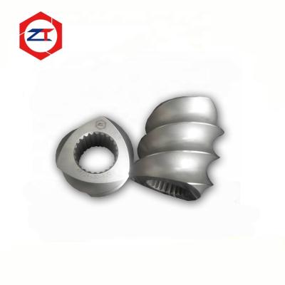 China Nickel-based Alloy Twin Screw Extruder Parts with High Wear Resistance Alloy and HRC 58–64 Hardness for Longevity for sale