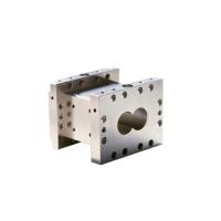 China High Wear Resistance Alloy Twin Screw Extruder Parts with Straight Cooling Channel and Customized Design for Processing for sale
