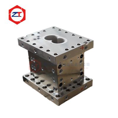 China High Wear and Corrosion Resistant Twin Screw Extruder Barrel with Modular Segmented Structure for Plastic Compounding for sale