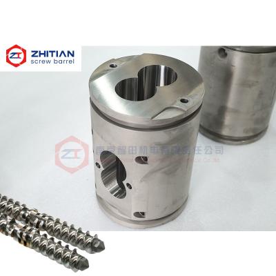 China Hygienic Twin Screw Extruder Barrel with Precision-Machined Inner Bore for sale