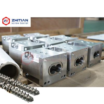 China Ø35 Laboratory Twin Screw Extruder Barrel with Modular Segmented Structure and Corrosion Resistance for sale