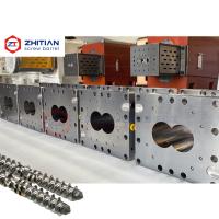 China Ø70 Mm Twin Screw Extruder Barrel with Optimized Thermal Management and Nitrided Steel 38CrMoAlA Construction for sale