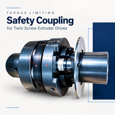 China Torque Limiting Safety Coupling for Twin Screw Extruder Drives for sale