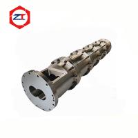China Feed Extruder 150mm 45#+Cr12MOV Screws And Barrels For Food Extruder Spare Parts Mini Food Extruder for sale