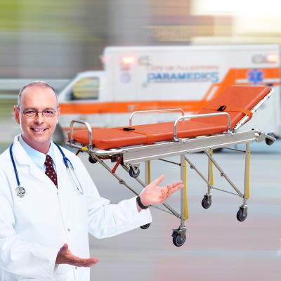 China Hot Sale Aluminum Alloy Factory Manufacturer Medical Emergency Ambulance Stretchers for sale