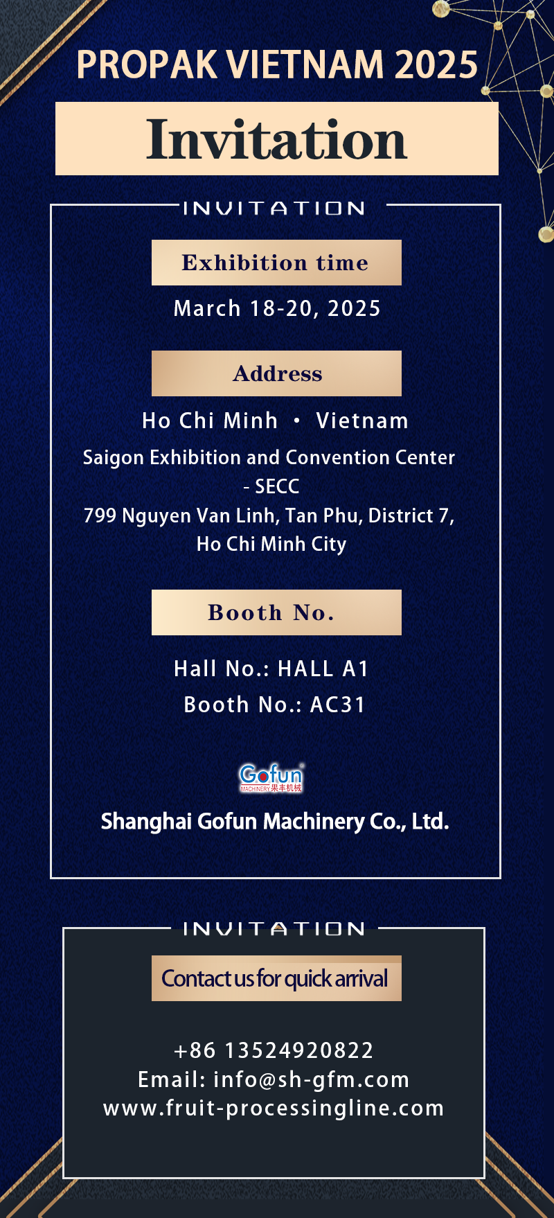 PROPAK VIETNAM 2025 has started, March 18, we are waiting for you here