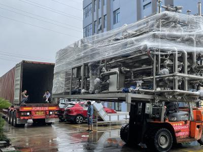 China High Efficiency Apple Juice Processing Line Machine SUS316 30T / H 7.5kw for sale
