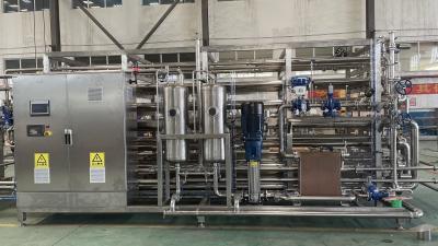 China High Precision Tubular UHT Sterilizer Machine 5T/H Juice Production Machine for sale