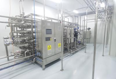 China High Precision Tubular UHT Sterilizer Machine 5T/H Juice Production Machine for sale