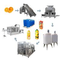 China Complete Citrus Processing Plant | Turnkey Machinery for Orange Juice, Puree & Lemonade for sale