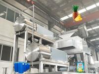 China SS304 Industrial Pineapple Juice Extractor Machine 1500t/Day 380V for sale