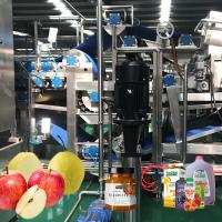 China Food Standard SUS 304 Apple Processing Line Cold Press Fruit Juice Processing Line for sale