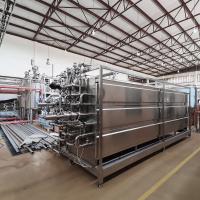 China High Precision Tubular UHT Sterilizer Machine 5T/H Juice Production Machine for sale