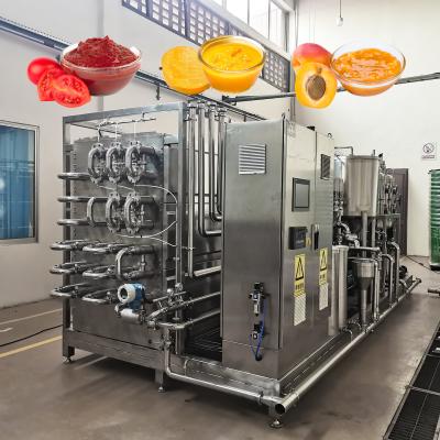 China Automatic Peach Juice Processing Production Line Equipment With International Certification Standards for sale