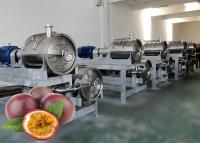 China Industrial Passion Fruit Processing Line with 1-20T/h Capacity SUS 304/316 Material and Aseptic Bag Filling for sale
