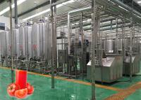 China SUS304 Automatic Tomato Paste Production Line One Stop Service for sale