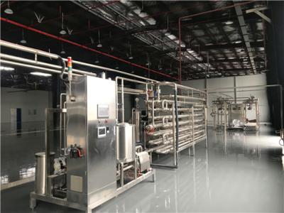 China High Precision Tubular UHT Sterilizer Machine 5T/H Juice Production Machine for sale