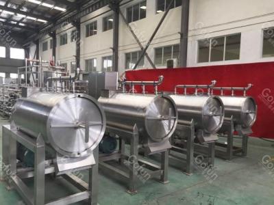 China Energy Saving Mango Paste Processing Line With Glass Bottle 440V for sale