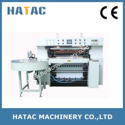 China Fully Automatic Thermal Paper Roll Making Machine,Bond Paper Slitter Rewinder,POS Paper Slitting Machine for sale