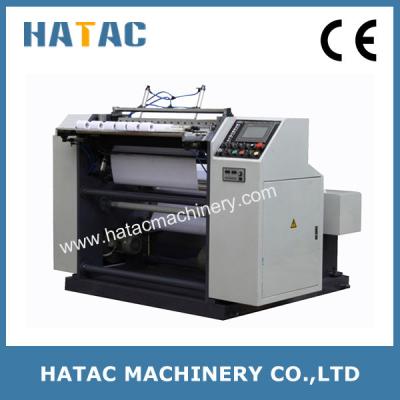 China ECG Paper Bobbin Slitting and Rewinding Machine,Automatic Thermal Paper Slitter Rewinder,Fax Paper Slitting Machine for sale