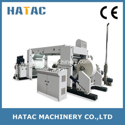 China Adhesive Label Slitting Rewinding Machine,High Speed Wax Paper Slitter Rewinder,Paperboard Slitting Machine for sale